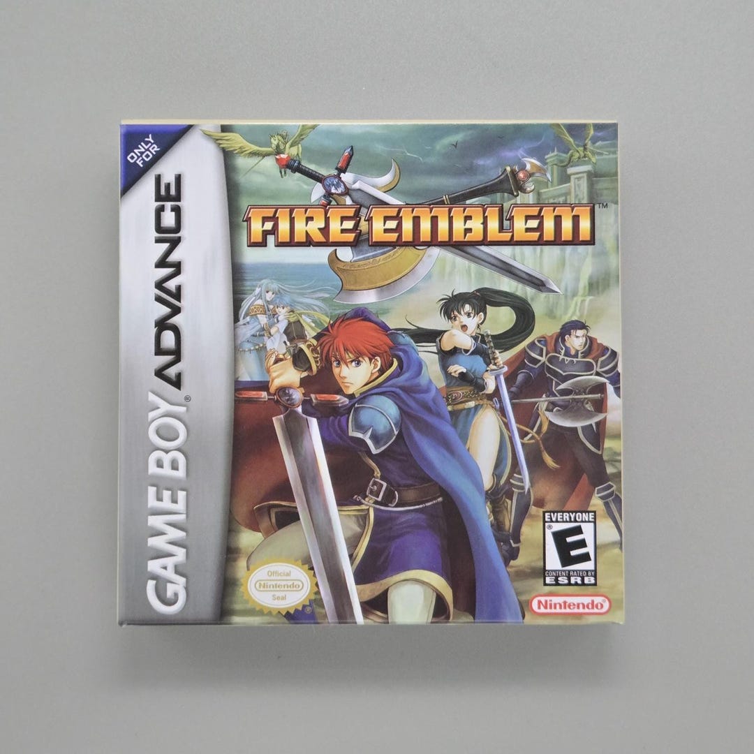Fire Emblem Box & Inner Tray **no Game Included** - Etsy