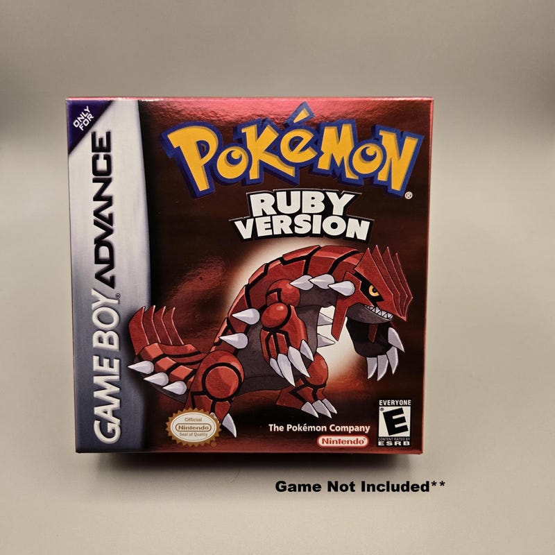 Gba Games Storage Case - Etsy