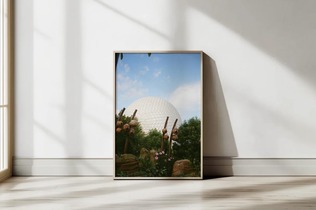 EPCOT Disney World Digital Film Print – 35mm Travel Photography, Retro ...