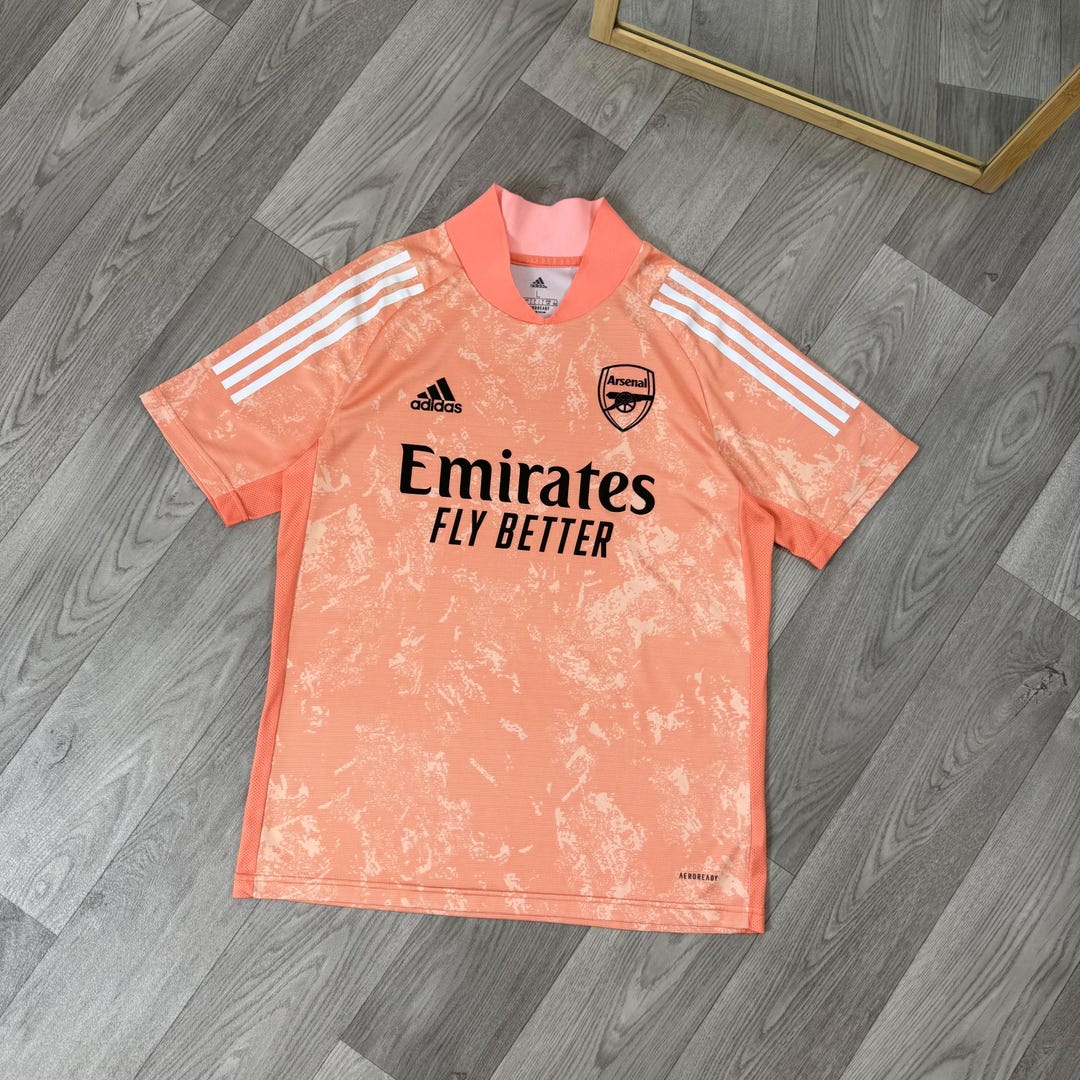 Adidas Arsenal 2020 Soccer Football Orange Jersey Tee Shirt - Etsy