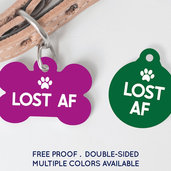 Funny Dog Tags for Dogs - Etsy