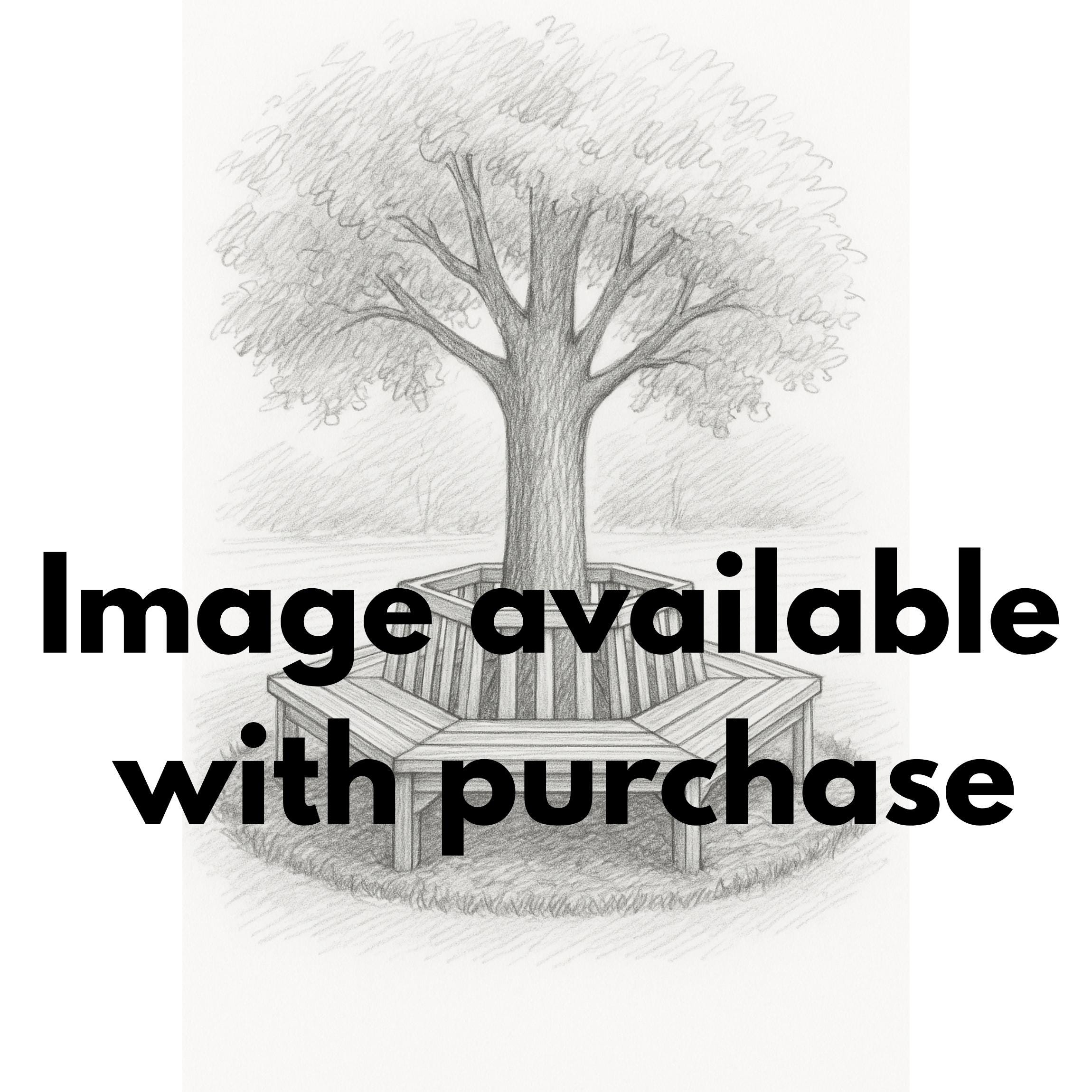 DIY Tree Bench, Hexagon Tree Bench, Tree Bench Plans, Wrap Around Tree ...