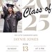 Editable 2025 Graduation Invitation Template, Class of 2025 Digital ...