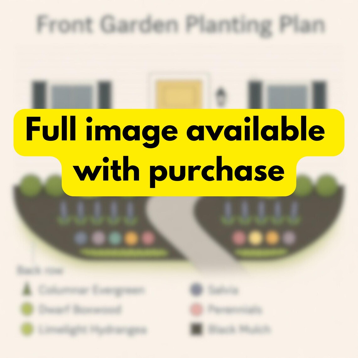 Premade Landscape Design, Front Landscape, Zone 5-9, Curb Appeal ...