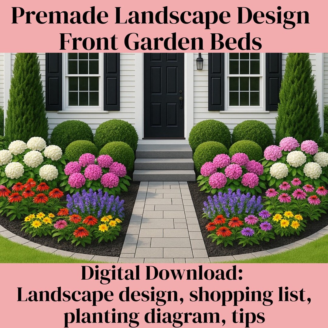 DIY Landscape Design, Front Landscape, Curb Appeal Landscaping ...