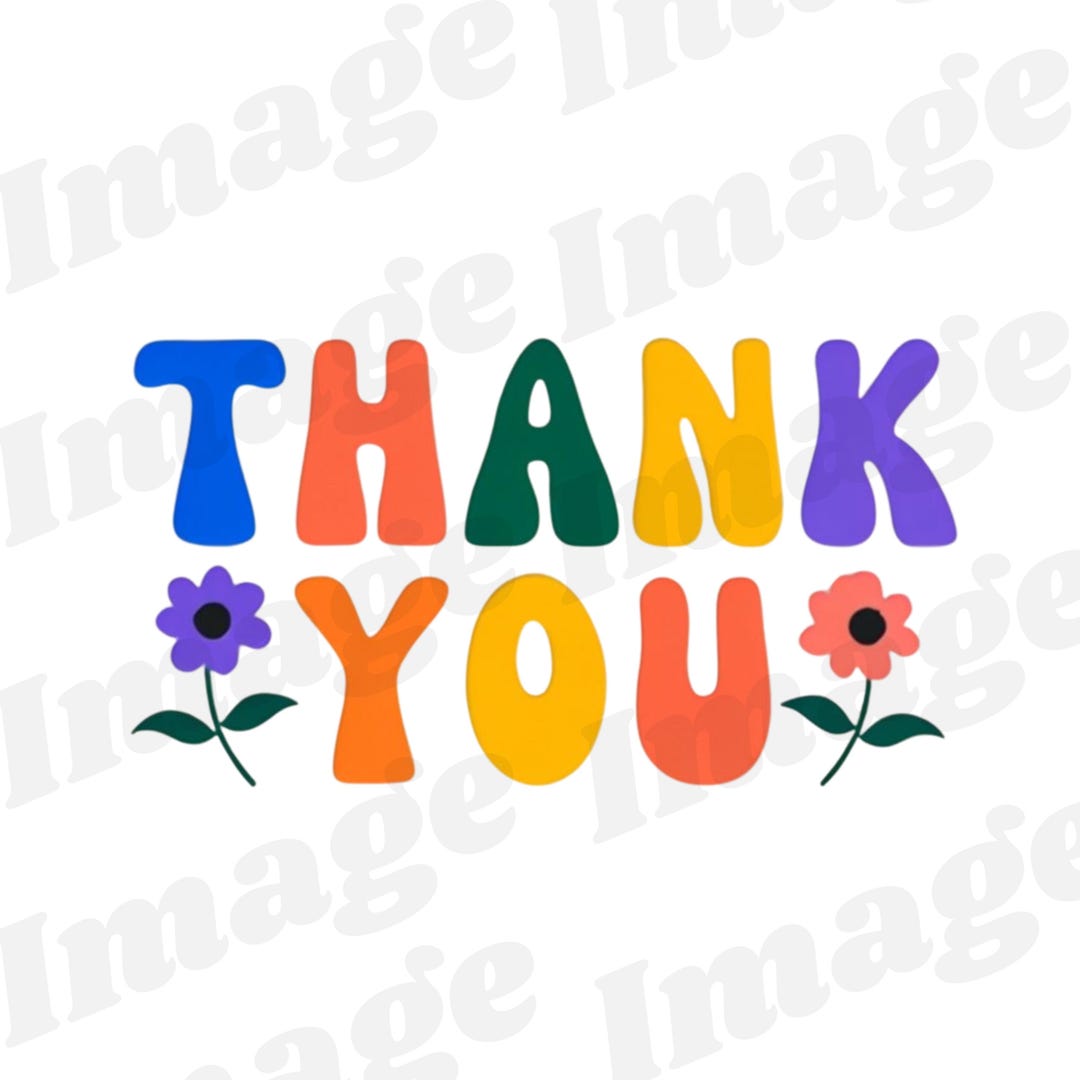Groovy Thank You PNG SVG, Png, Svg, Sublimation Svg, Thank You Tumbler ...