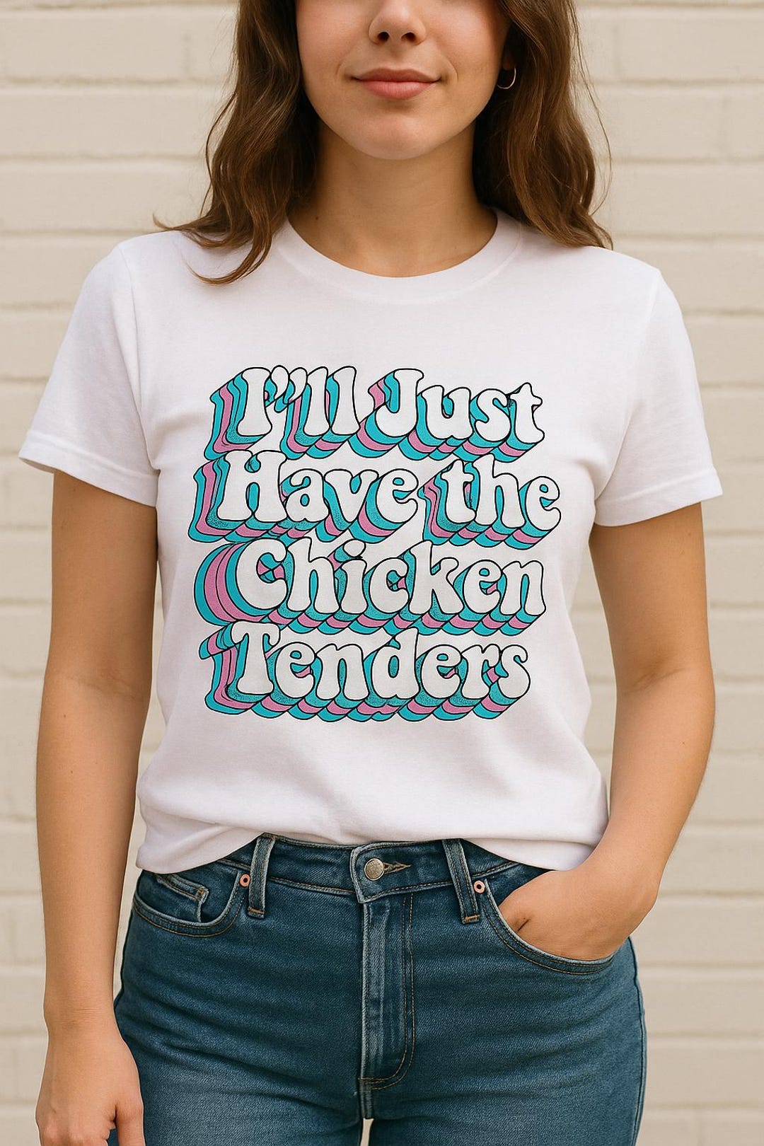 I'll Just Have the Chicken Tenders PNG, Foodie Png, Chicken Tenders ...