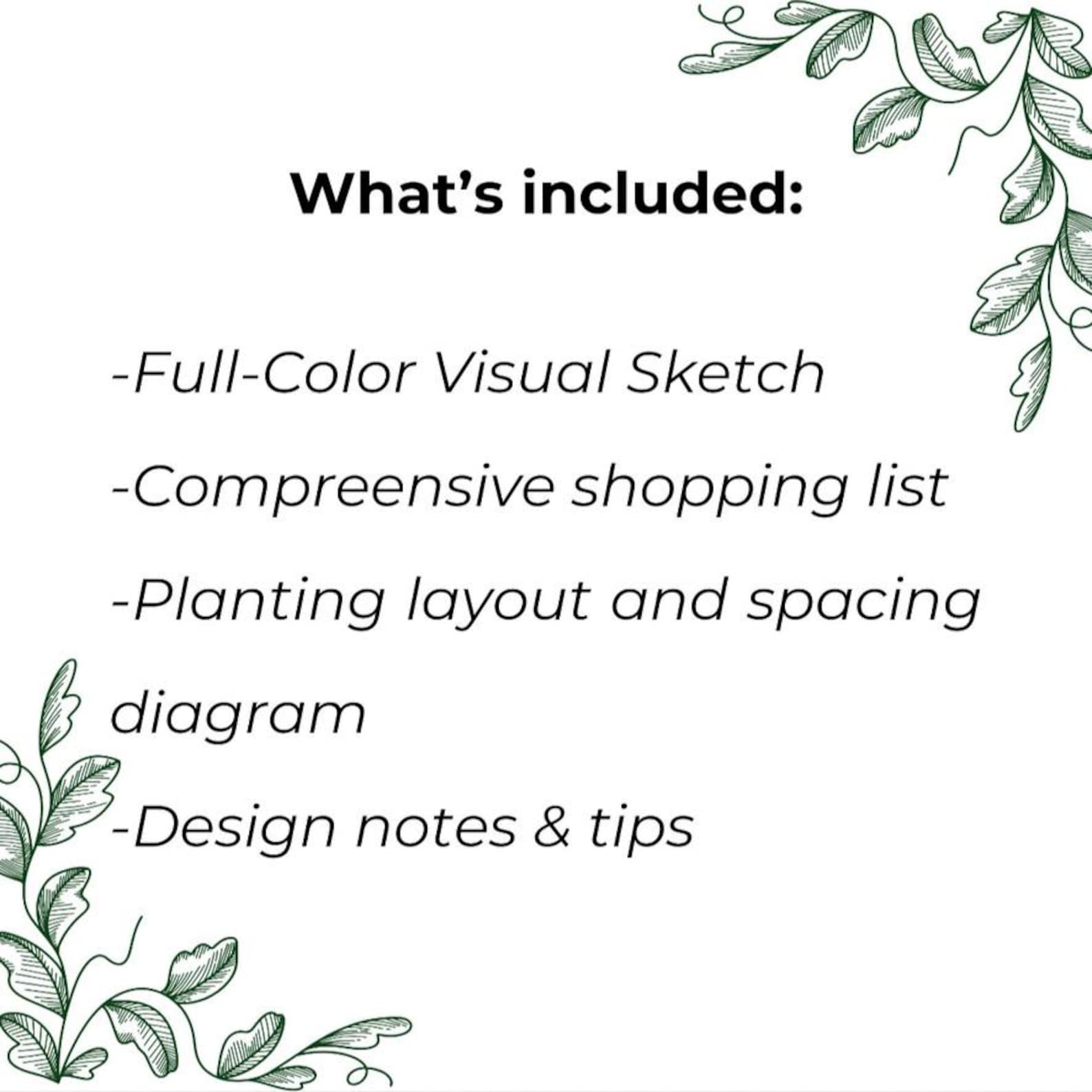 Premade Fence Landscape Design, Fence Landscape, Landscape Template ...