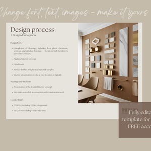 Interior Design Project Proposal Template | Interior Design Fee ...