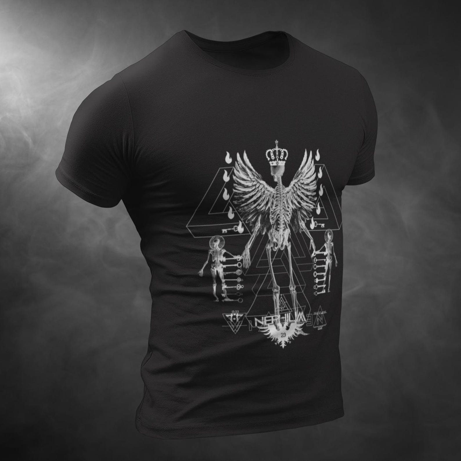 Sacred Geometry / Occult "nephilim #1" Shirt, Mystical Symbol Short ...