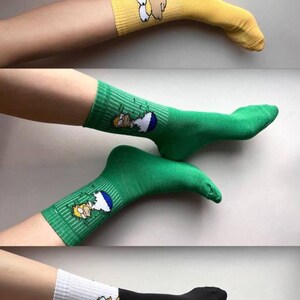 The Simpsons Gift Set – 3 Pairs Funny Socks + Mug | Size 35-40 & 40-45 ...