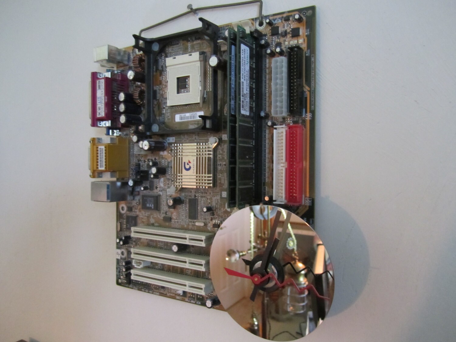 Circuit Wall Clock - Etsy