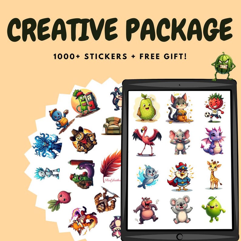 1000+ Aesthetic Stickers Bundle for Goodnotes & Onenote, 2025 Digital ...