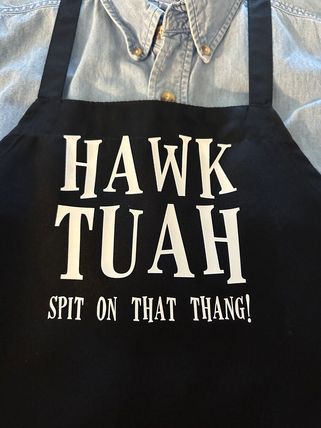 Hawk Tuah Apron, Penis Apron, Funny Man Apron, Dick Apron, Chef Apron ...