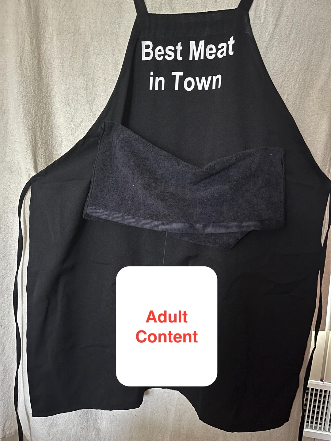 MATURE CONTENT Man Aprons, Best Meat in Town, Valentine Man Gift ...