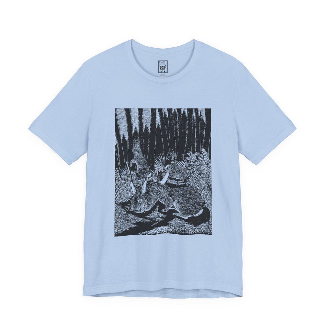 Edge of a Wood T-shirt (eric Fitch Daglish, Engraving, 1928) - Etsy