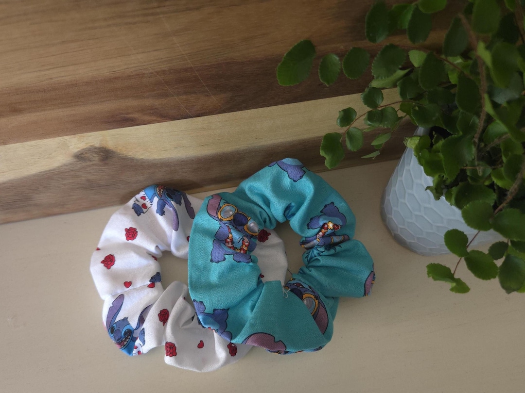 Lilo & Stitch Inspired Scrunchies - Pineapples/messy Bun/top Knot ...
