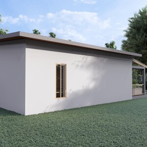 Small (4x10 Meters) Original Tiny House Design | 1 Bedroom | FLOORPLAN ...