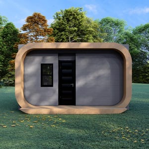 Modern Tiny House Design (5x5 Meters) - 1 Bedroom House Plans (digital ...