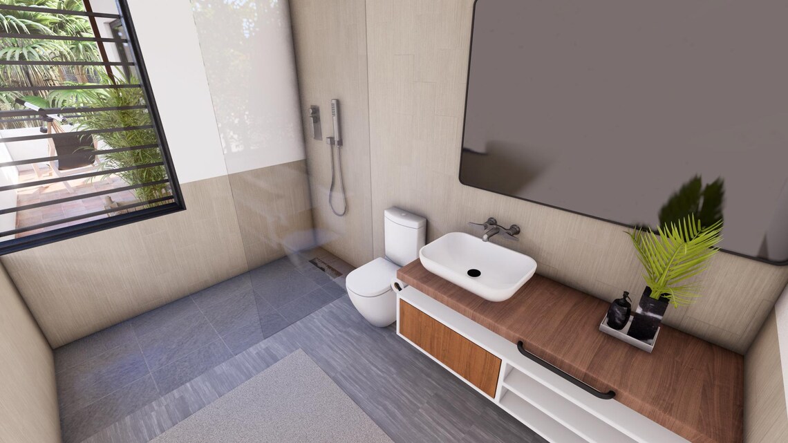 Original House Design: (11x13 Meters) Modern Home | 3 Bedrooms (digital ...