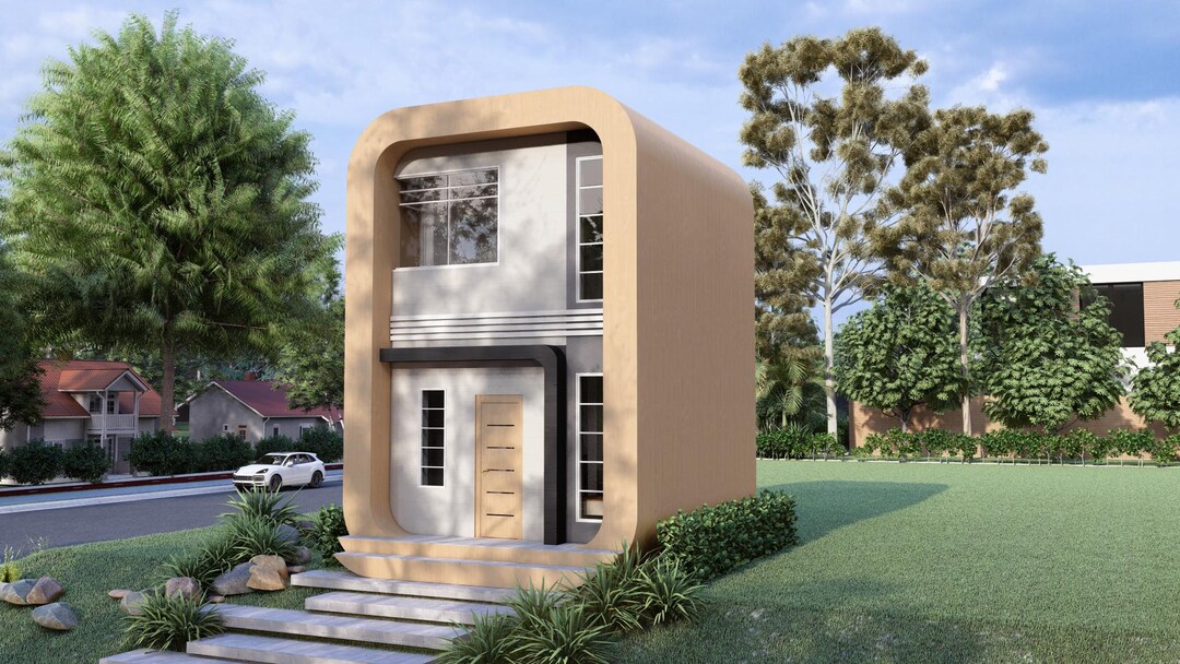 ORIGINAL Tiny Modern House Design | (4x5 Meters) Small House Design ...