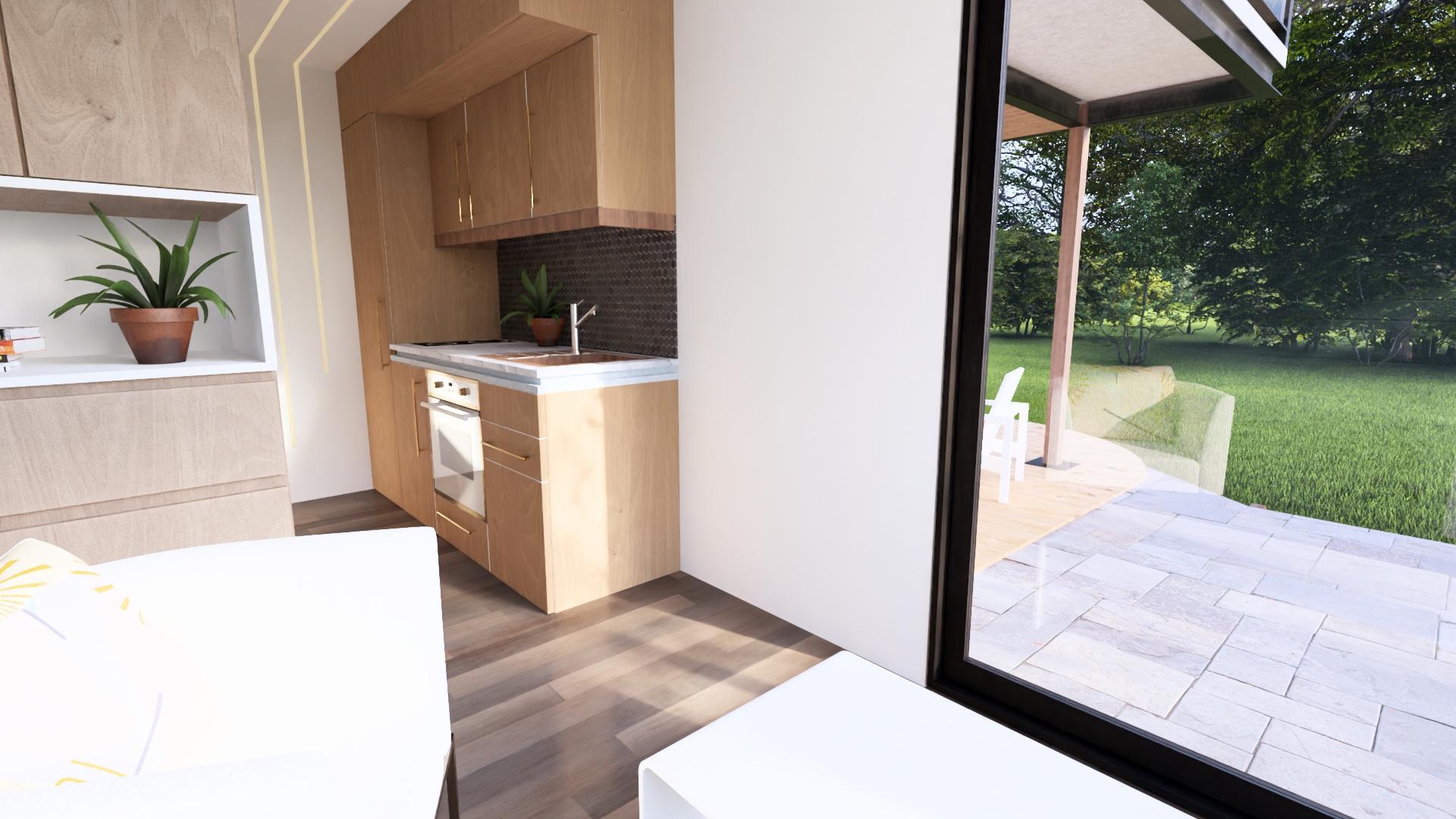 FLOORPLAN + ELEVATION | Shipping Container (6x7 Meters) | House Design ...