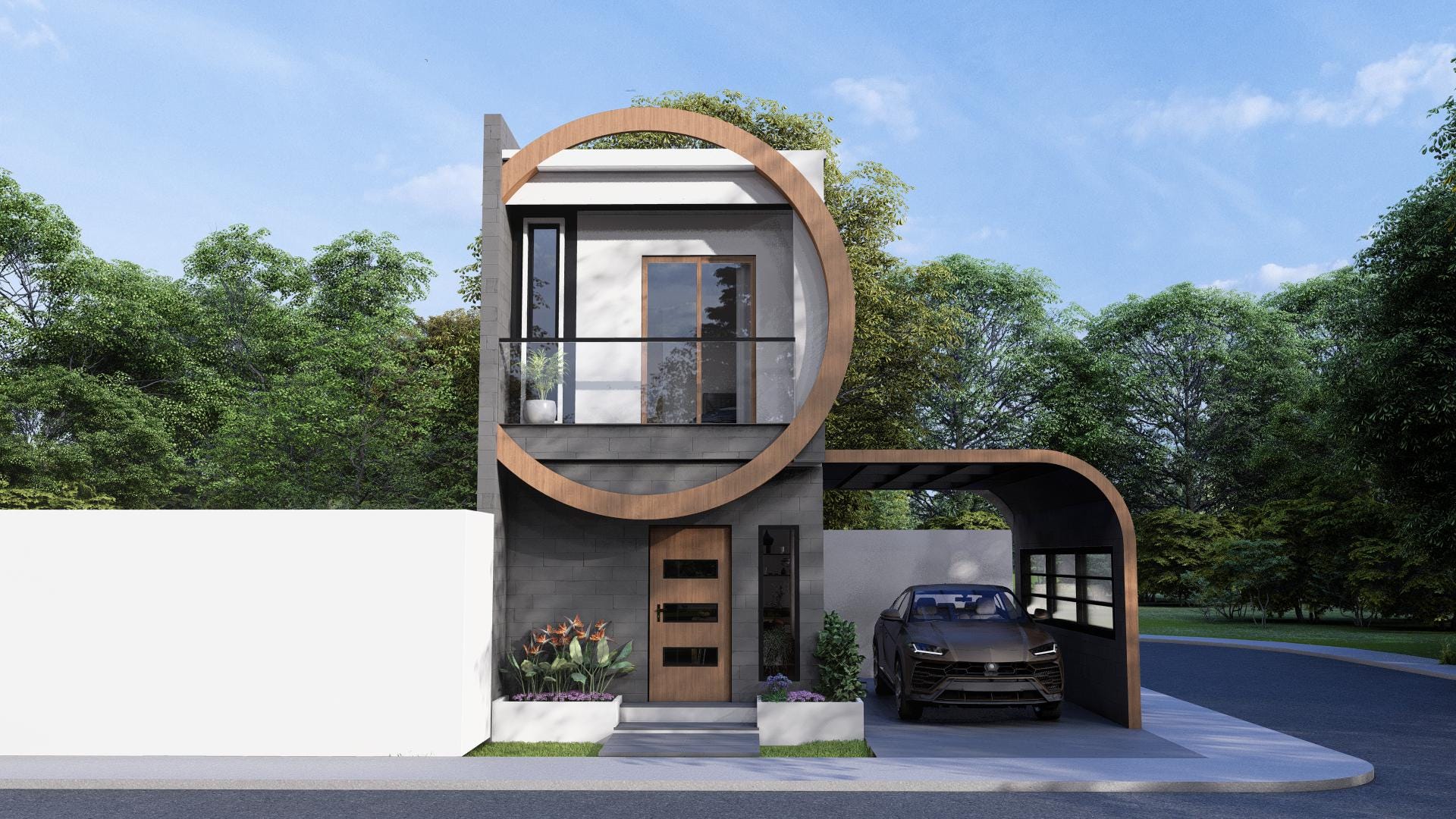Two-story Small House Design: 2 Bedroom Floor Plan (digital Download ...