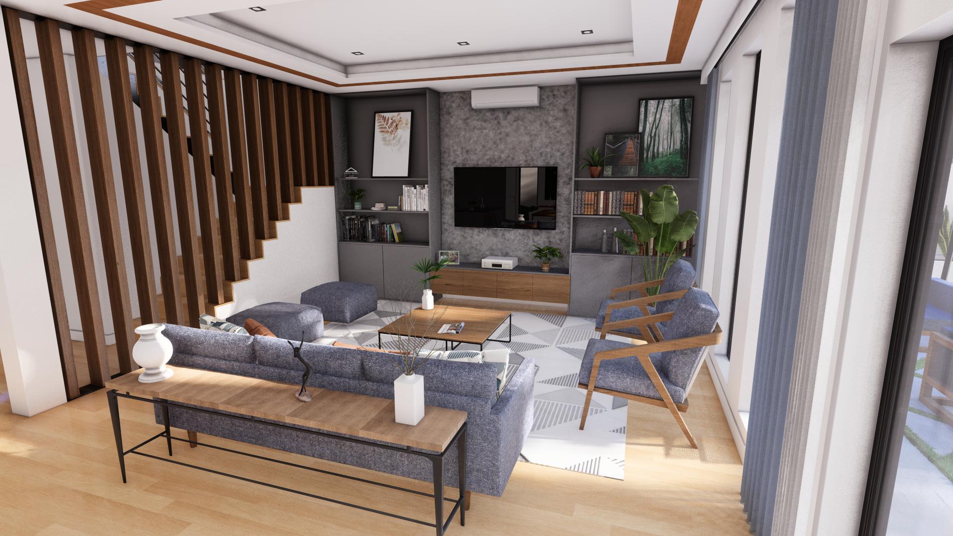 Original House Design: (11x13 Meters) Modern Home | 3 Bedrooms (digital ...