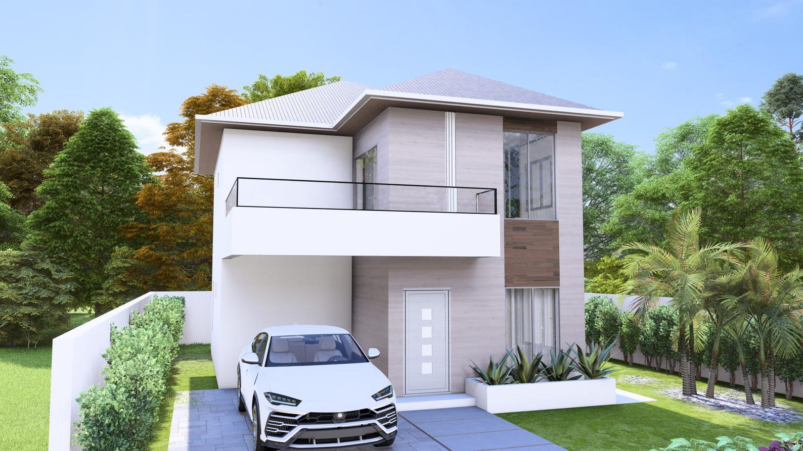 Modern Small House Floor Plan: 4 Bedroom, 2 Story (digital Download) - Etsy