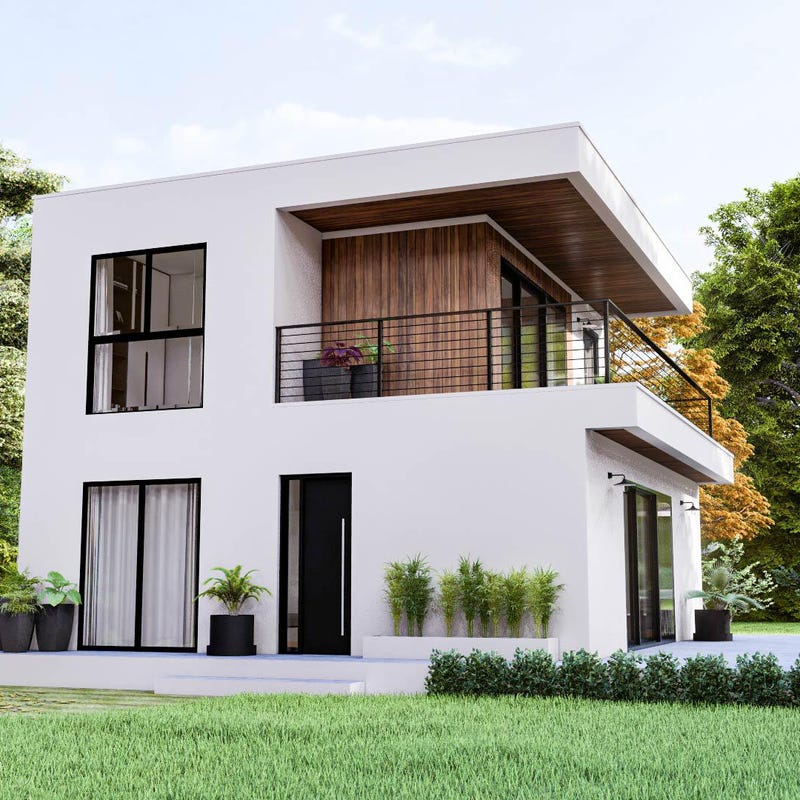 House Plan in Meters - Etsy