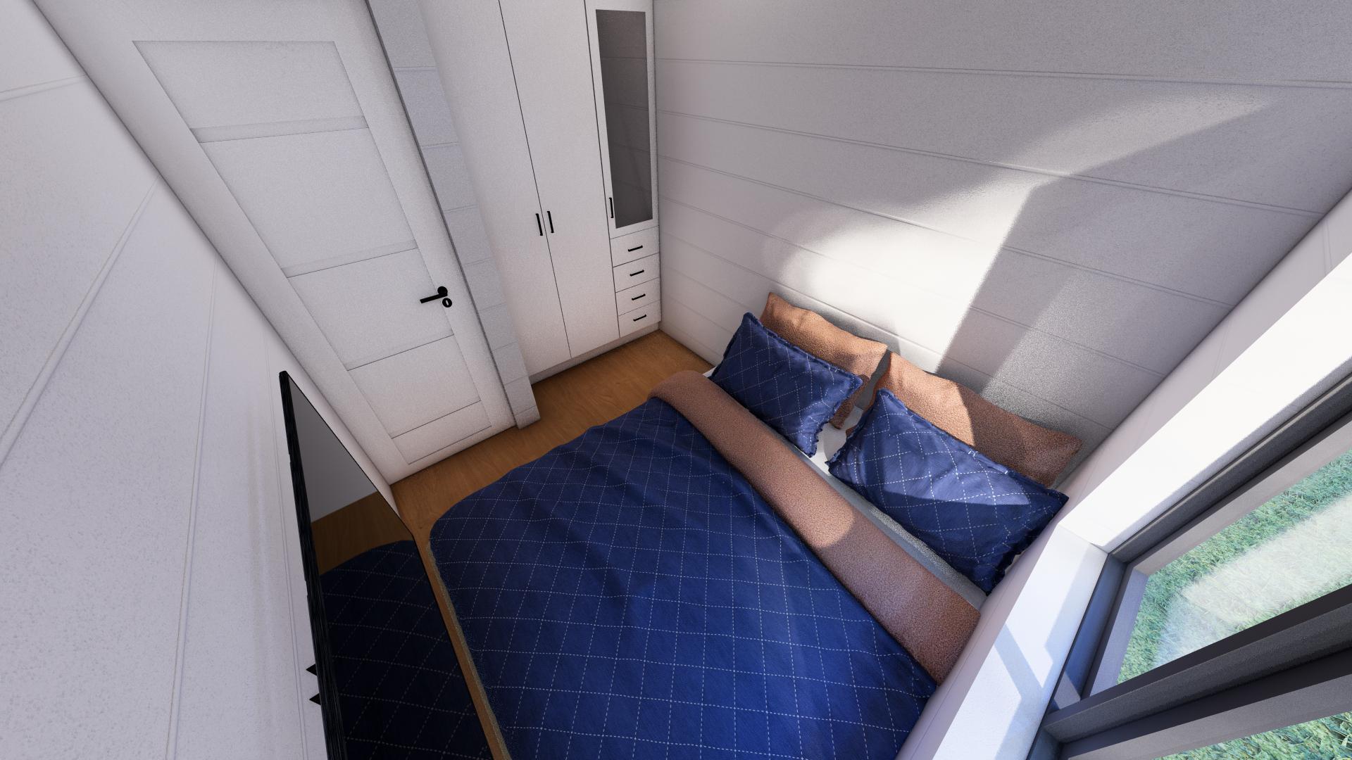Small Tiny House Design: 5x5 Meter, 1 Bedroom (digital Product) - Etsy
