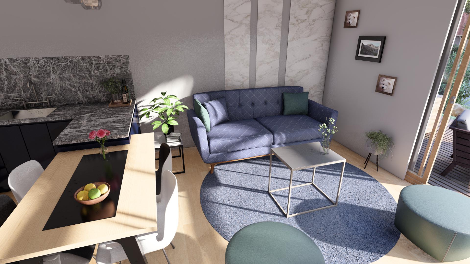 Small (4x10 Meters) Original Tiny House Design | 1 Bedroom | FLOORPLAN ...