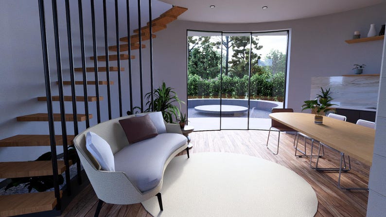 FLOORPLAN and ELEVATION of (9x9 Meters) Modern House Design | 2 ...