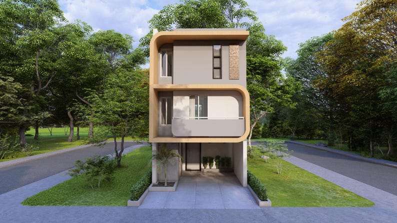 Small House FLOORPLAN | (5x6 Meters) Modern House Design Idea | 2 ...