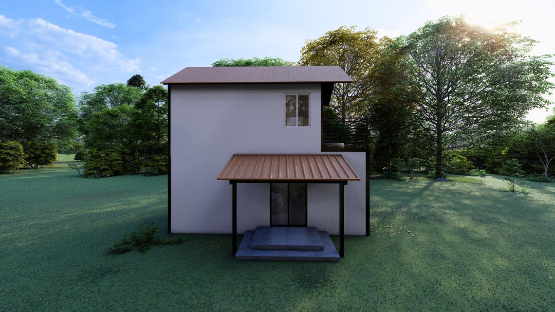 An Original Tiny House Design: 4x7 Meter, 1 Bedroom (digital Product ...