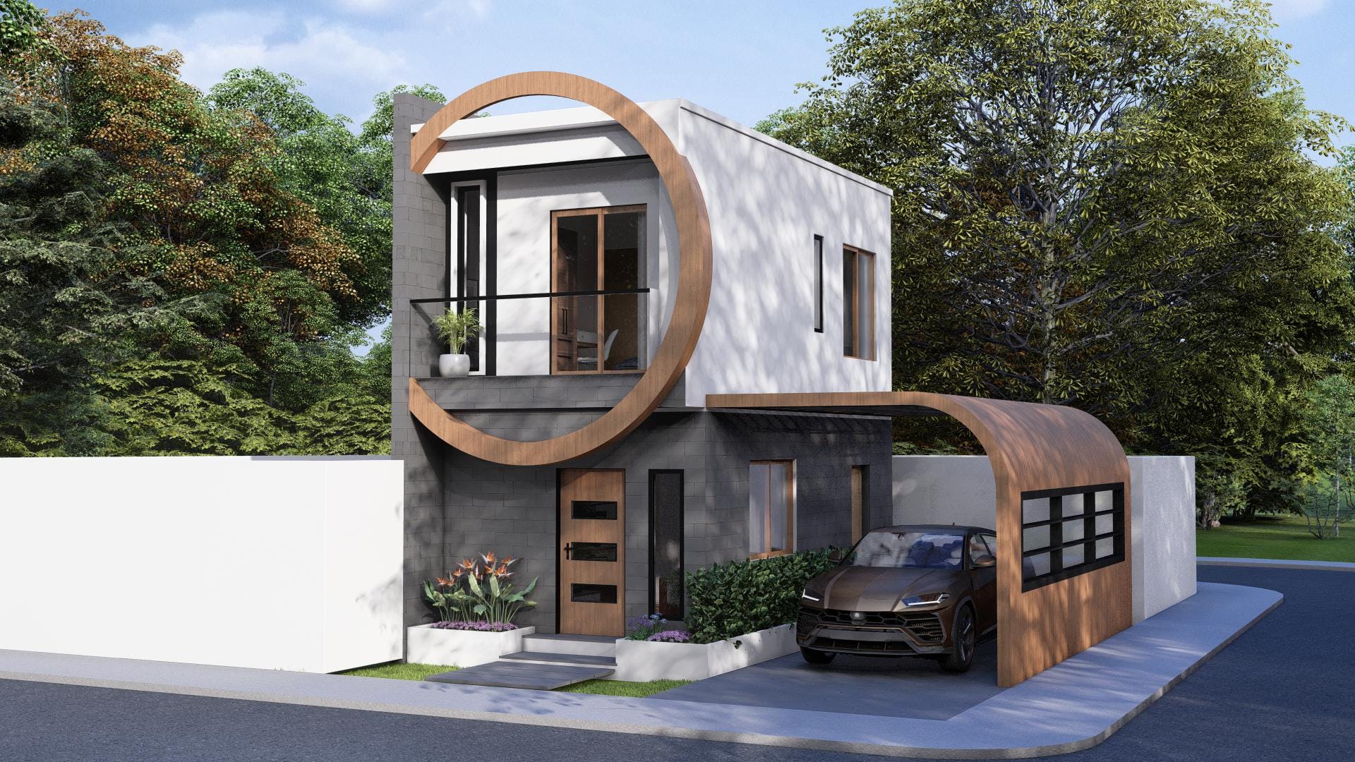 Two-story Small House Design: 2 Bedroom Floor Plan (digital Download ...