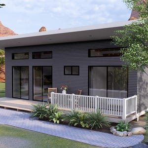 Tiny Home | (5x10 Meters) Tiny House FLOORPLAN | 1 Bedroom House Tour ...