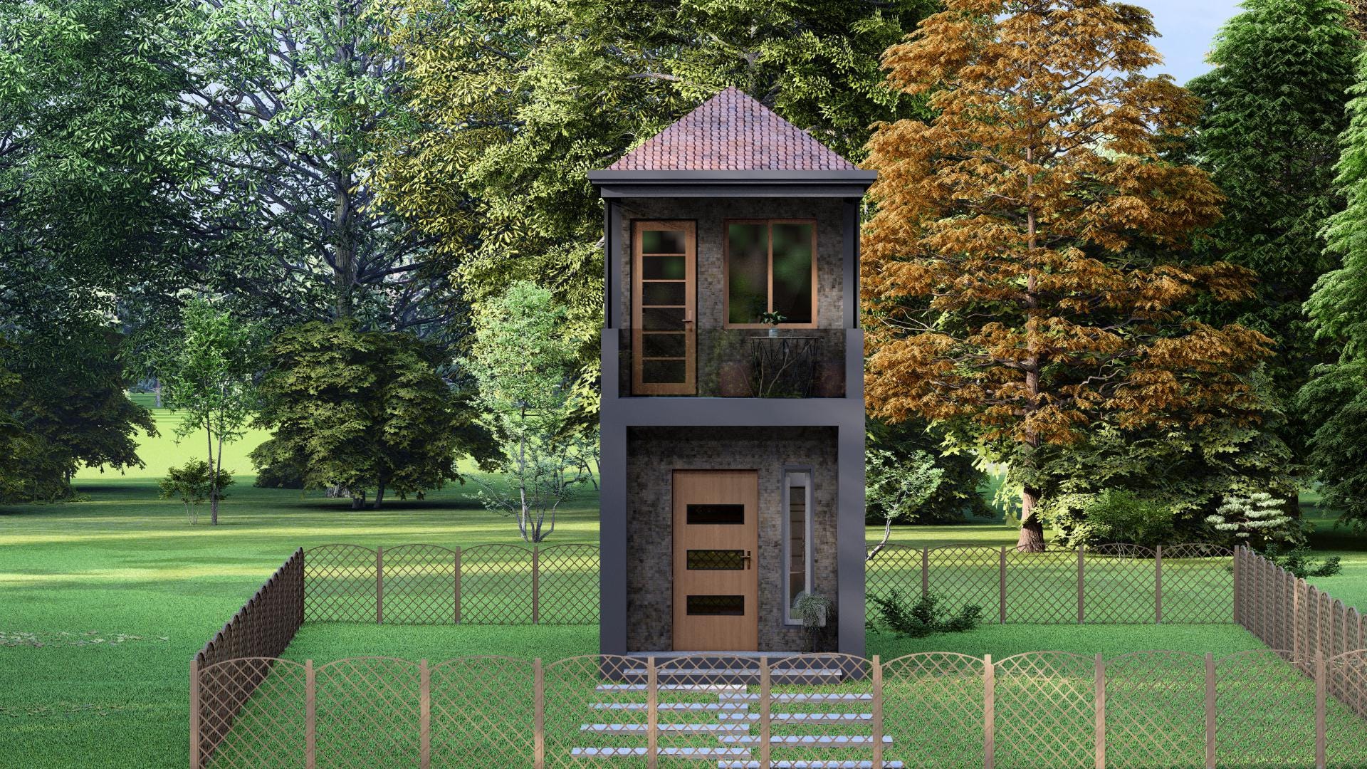 Tiny House Design: Small One Bedroom Home (3x6 Meters) (digital Product ...