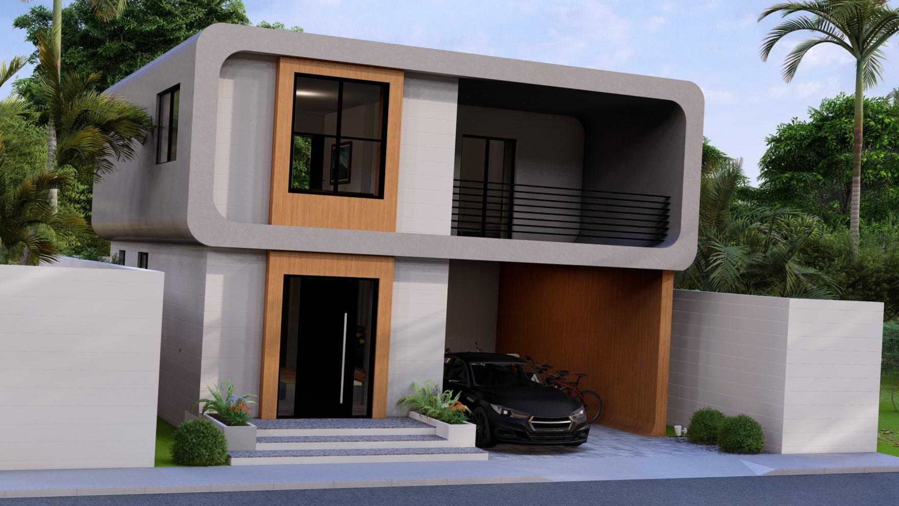 Very Original House | FLOORPLAN of a (9x9 Meters) House Design Idea | 3 ...