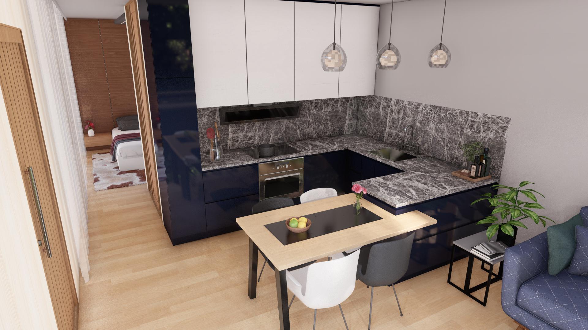 Small (4x10 Meters) Original Tiny House Design | 1 Bedroom | FLOORPLAN ...