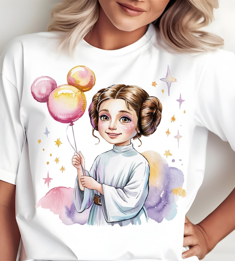 Cartoon Star Wars Characters DTF Transfer - Etsy