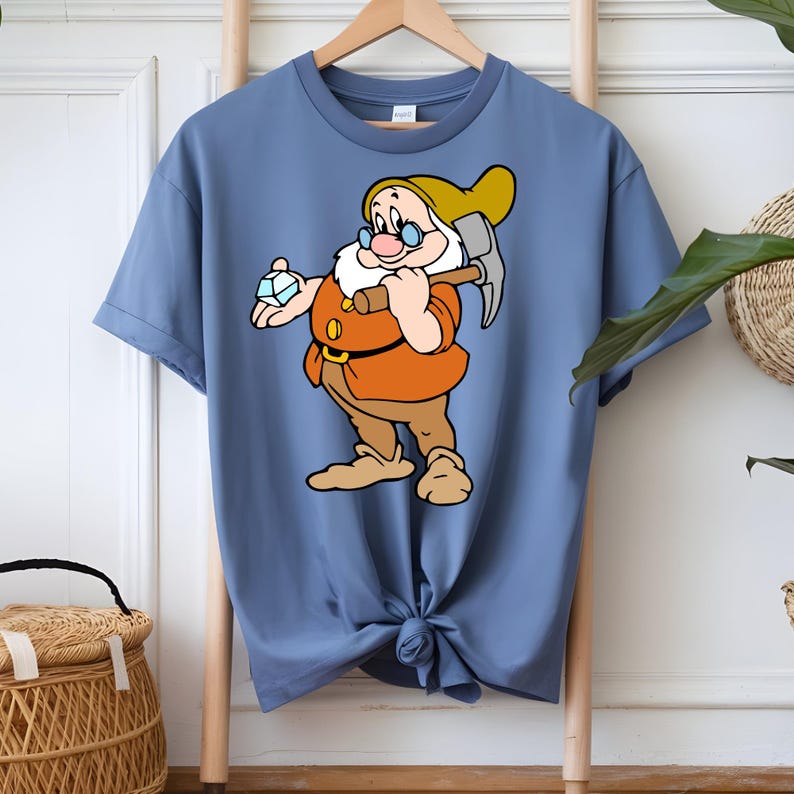 7 Dwarfs Full Body DTF Transfer, Disney Halloween Family Shirts - Etsy