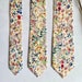 Floral Ties for Wedding Wildflower Necktie Spring & Summer Wedding Neck ...
