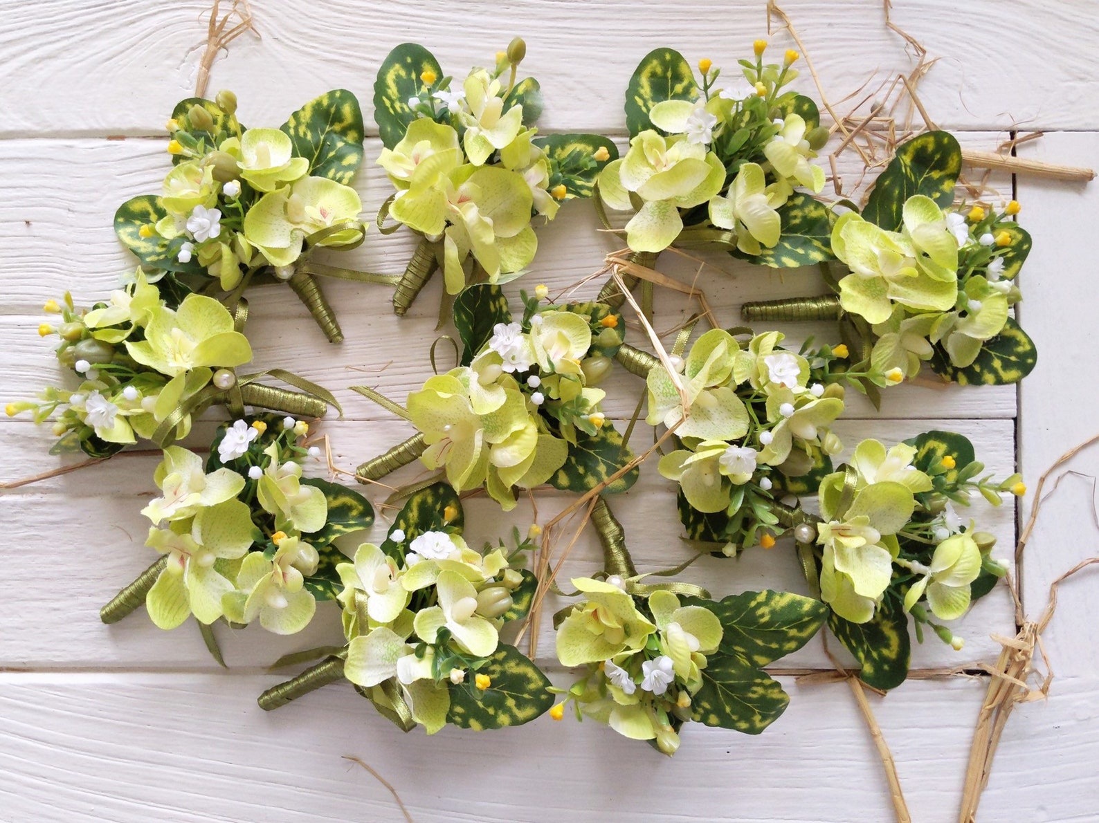 Orchid Flower Wedding Buttonhole Orchid Boutonnière Beach - Etsy