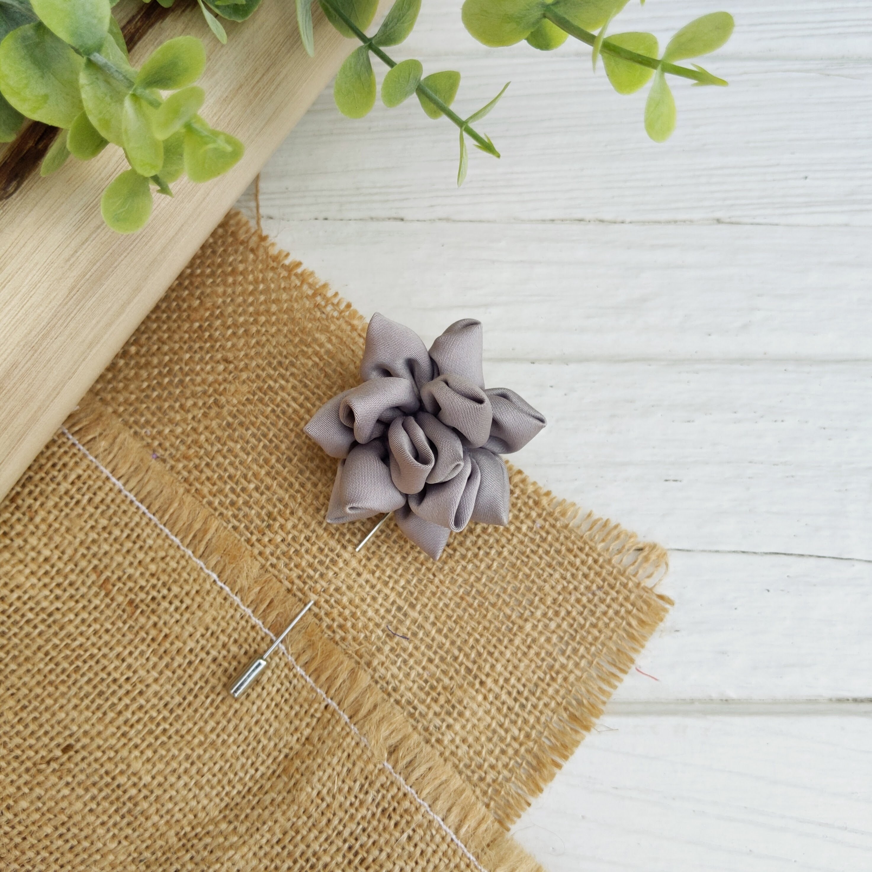 Men Lapel Pin, Flower Lapel Pin, Flower Wedding Lapel Pin, Buttonhole ...