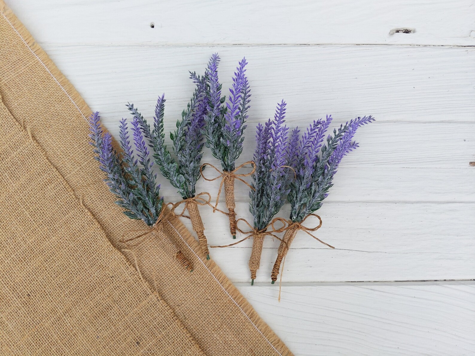 Lavender Buttonhole Purple Lavender Boutonnières Lavender - Etsy