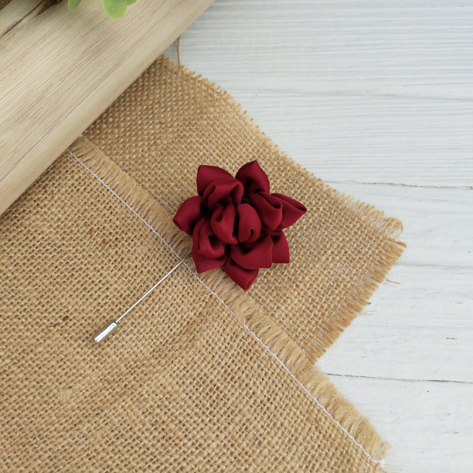 Men Lapel Pin Flower Lapel Pin Flower Wedding Lapel Pin | Etsy