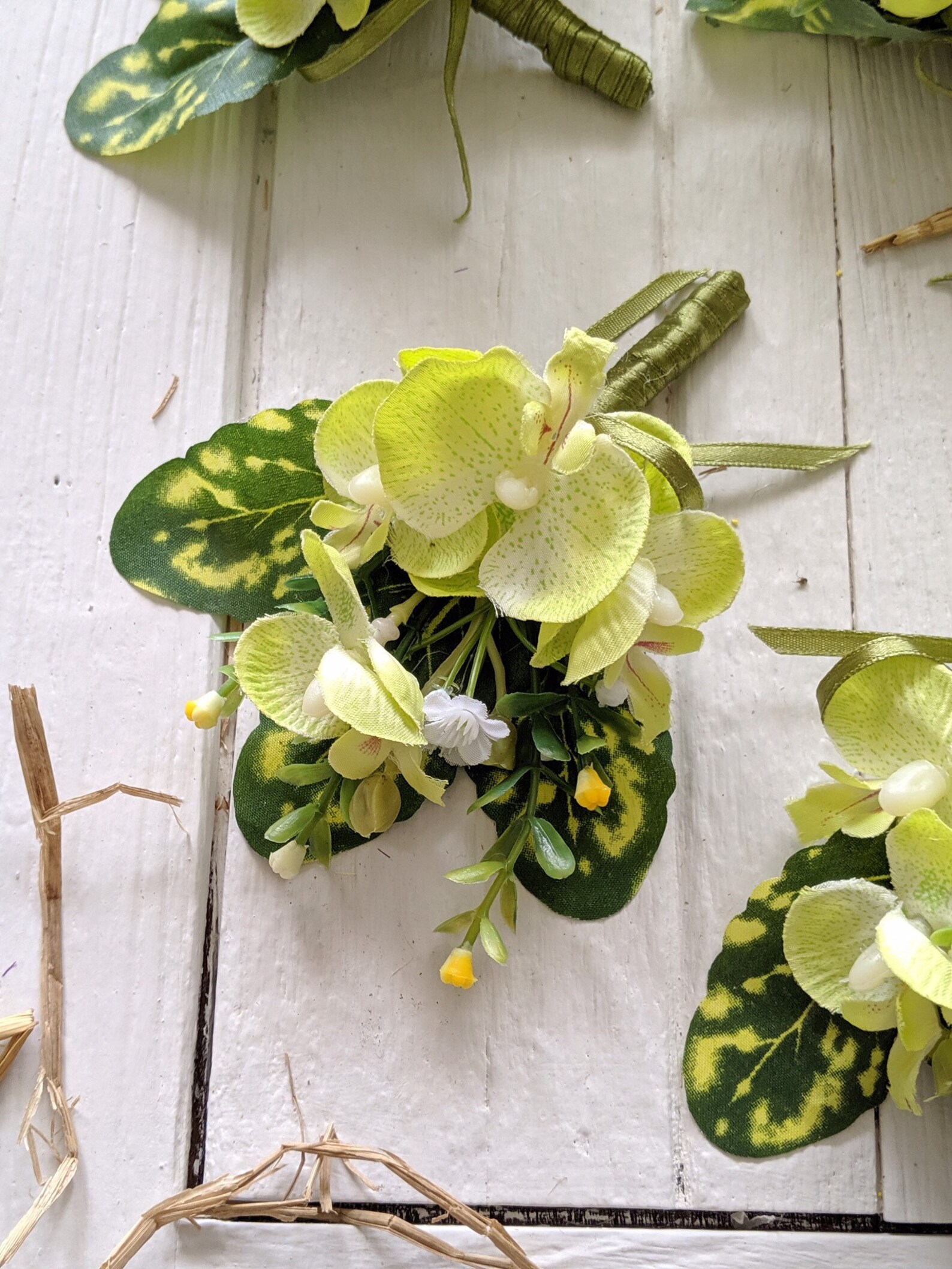 Orchid Flower Wedding Buttonhole Orchid Boutonnière Beach - Etsy
