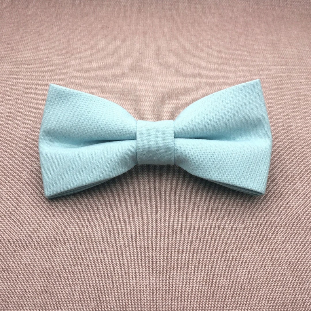 Corbata de arco azul polvo, pajarita para hombre, pajarita de polvo ...