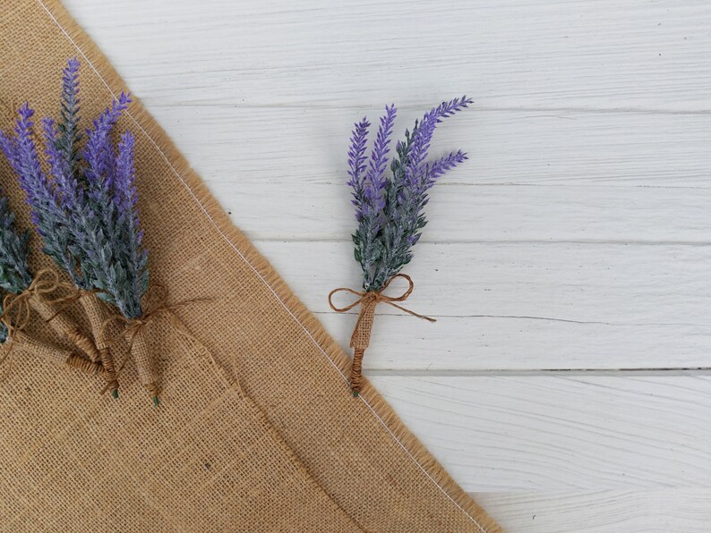 Lavender Buttonhole Purple Lavender Boutonnières Lavender - Etsy